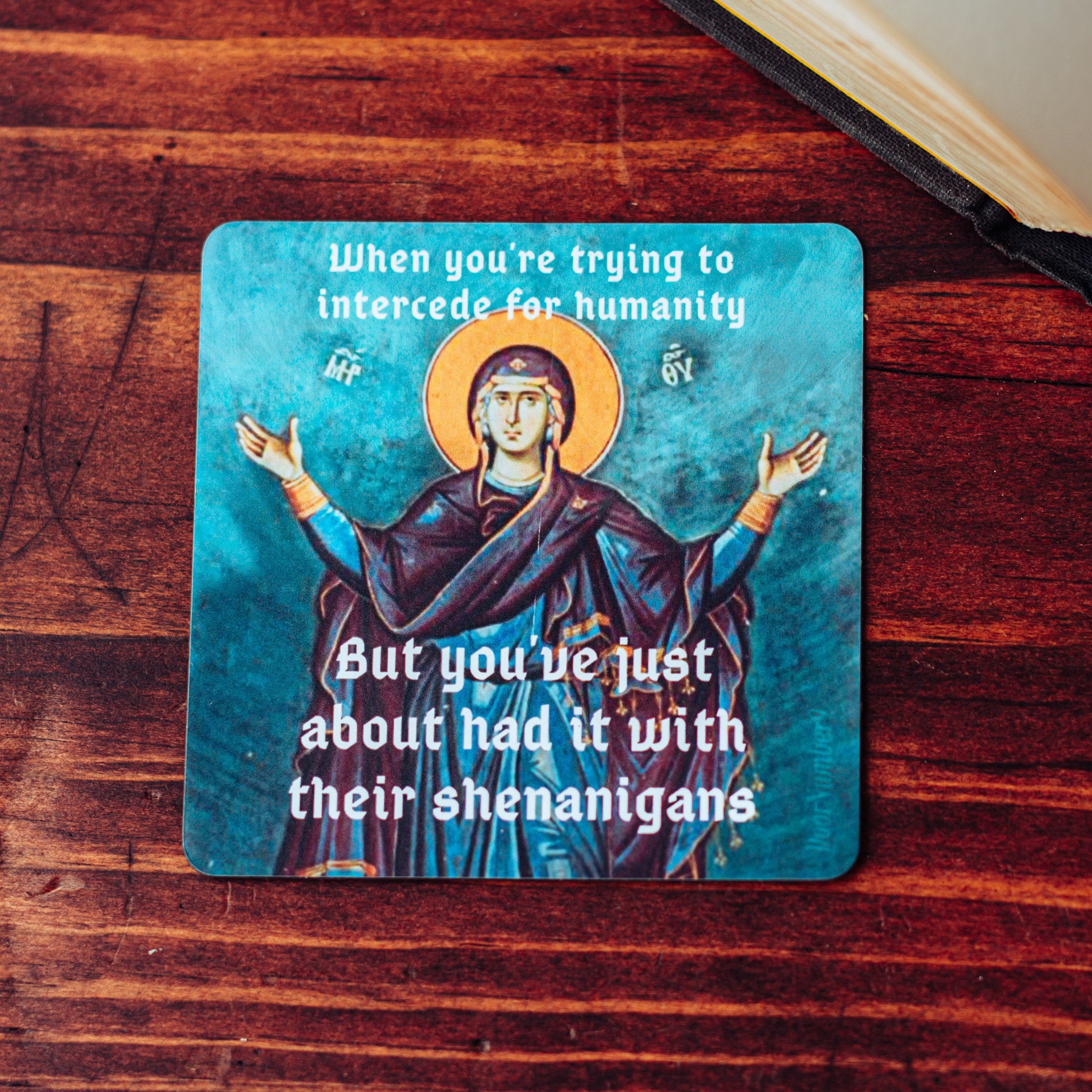 Imán meme católico Virgen María Santísima Madre imán de | Etsy España