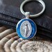 Miraculous Medal Keychain, Catholic Gifts, Epoxy Resin Key Chain ...