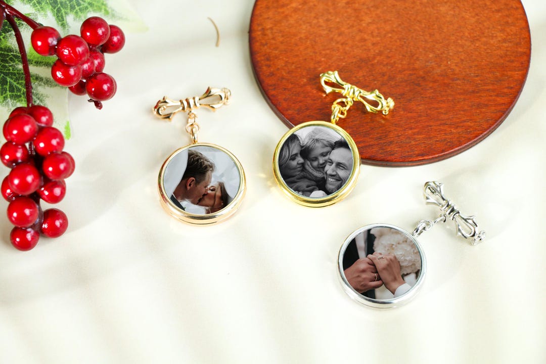Lapel Pin Men,custom Photo Lapel Pin,memorial Lapel Pin,funeral Lapel ...