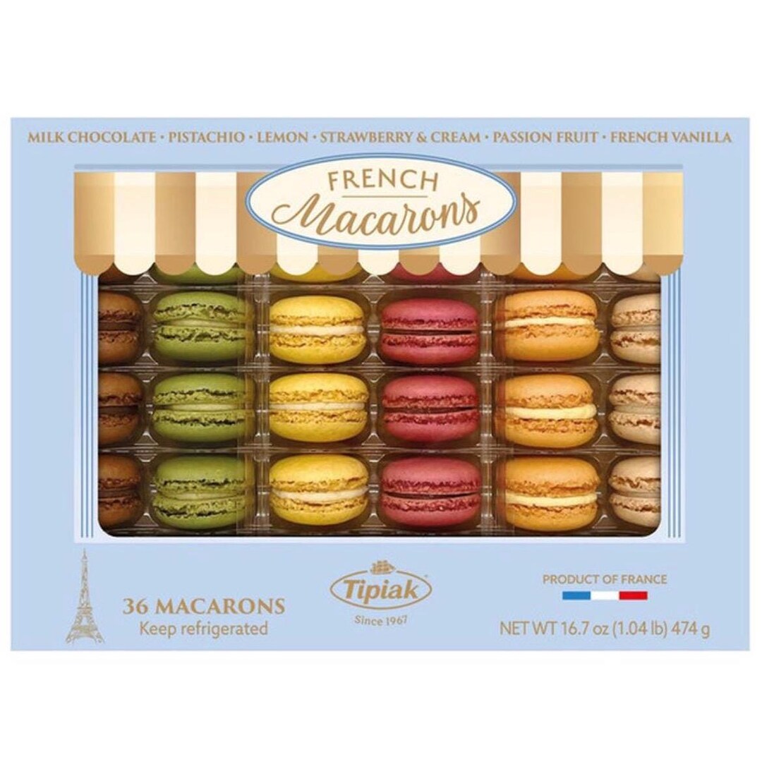 French Macarons - 36 Count - 16.7oz - Etsy
