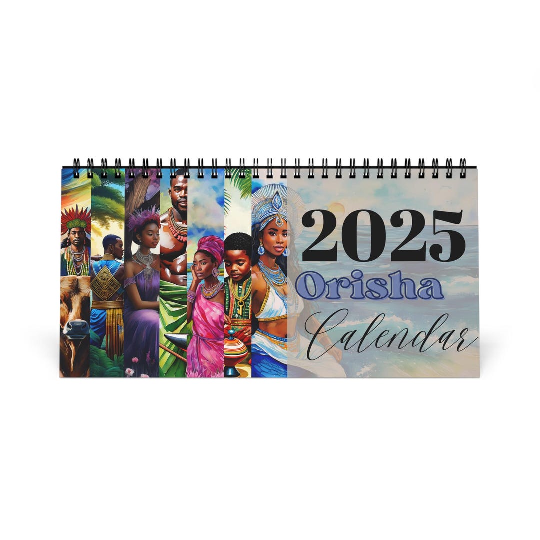 2025 African Orishas Desktop Calendar, Unique Images, African Deities ...
