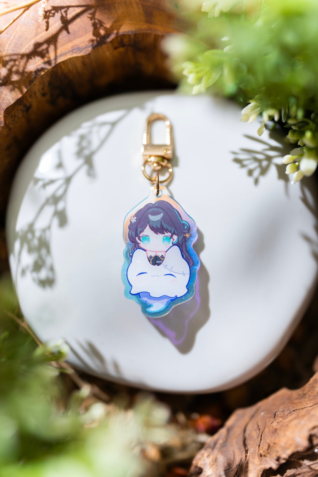 Honkai Star Rail Wubbaboo Surfing Series Keychain Ruan Mei Version ...