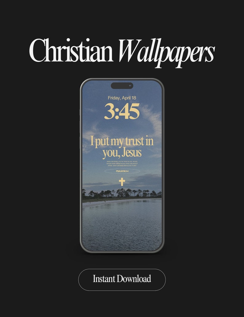 Christian Wallpaper Digital Download Bible Verse Phone Background ...