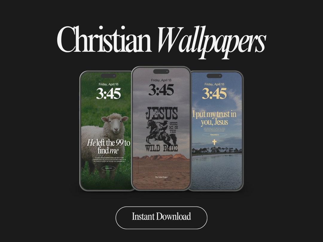 Christian Wallpaper Digital Download Inspirational Bible Verse Phone ...