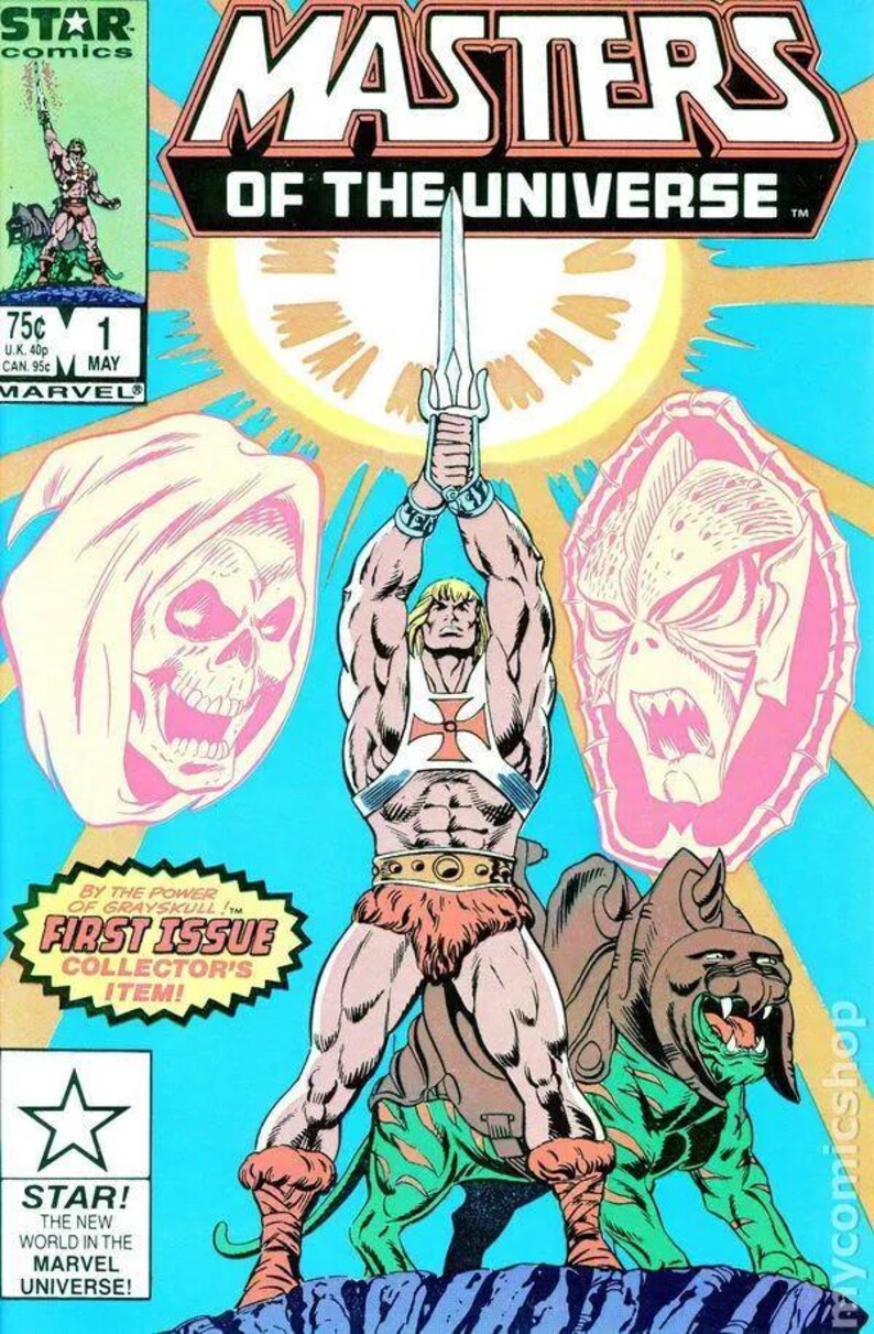 87 ISSUES! He-man She-ra Comic Book + Bonuses! Masters of the Universe ...
