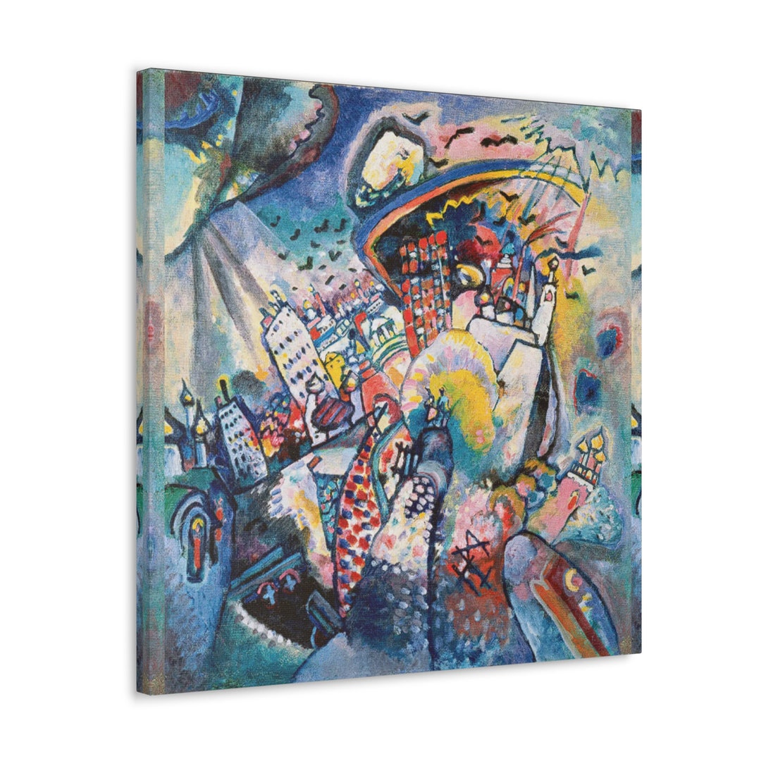 Kandinsky Moscow, Red Square Canvas Art Various Sizes - Etsy