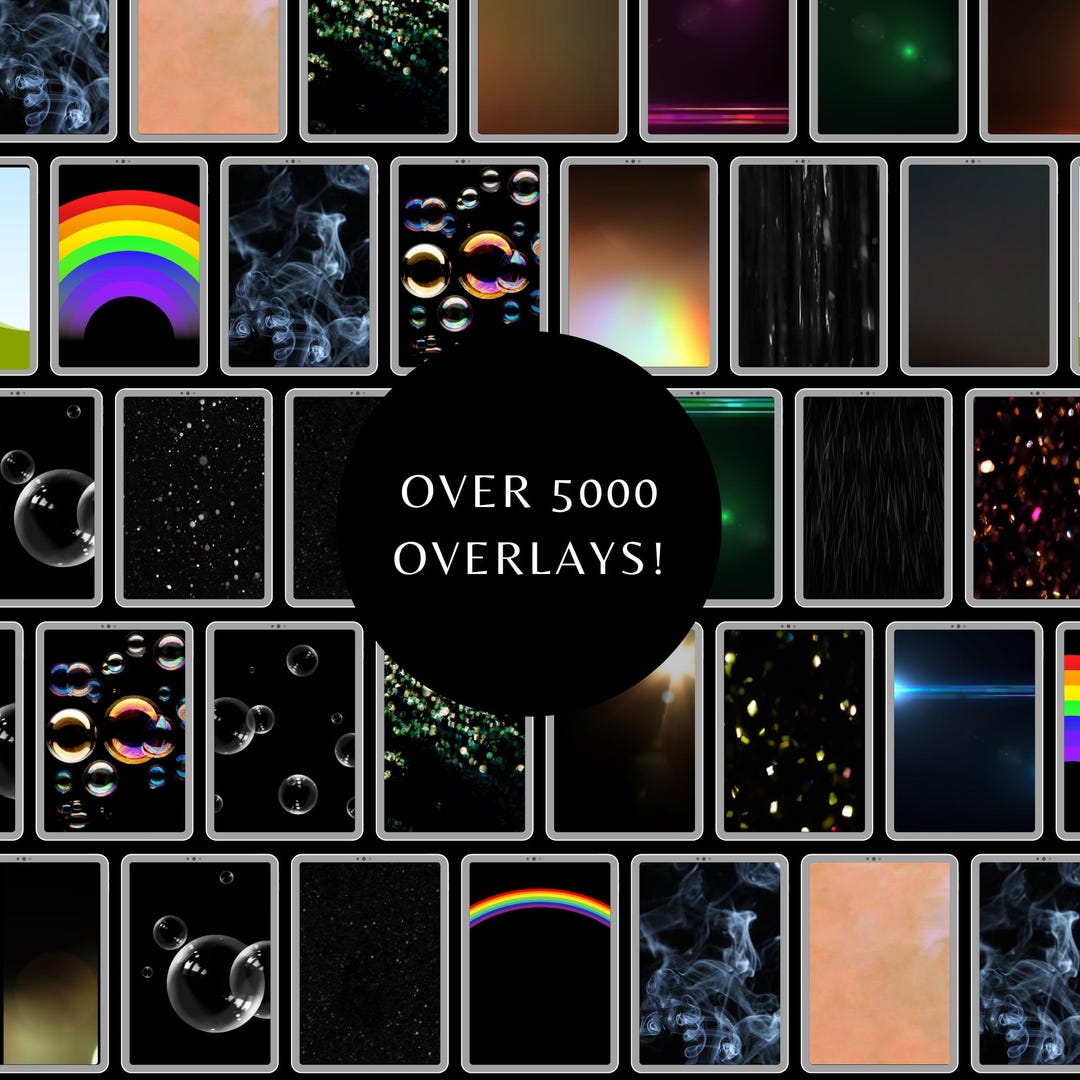 5,000+ Video Overlay Bundle INSTANT Delivery - Etsy