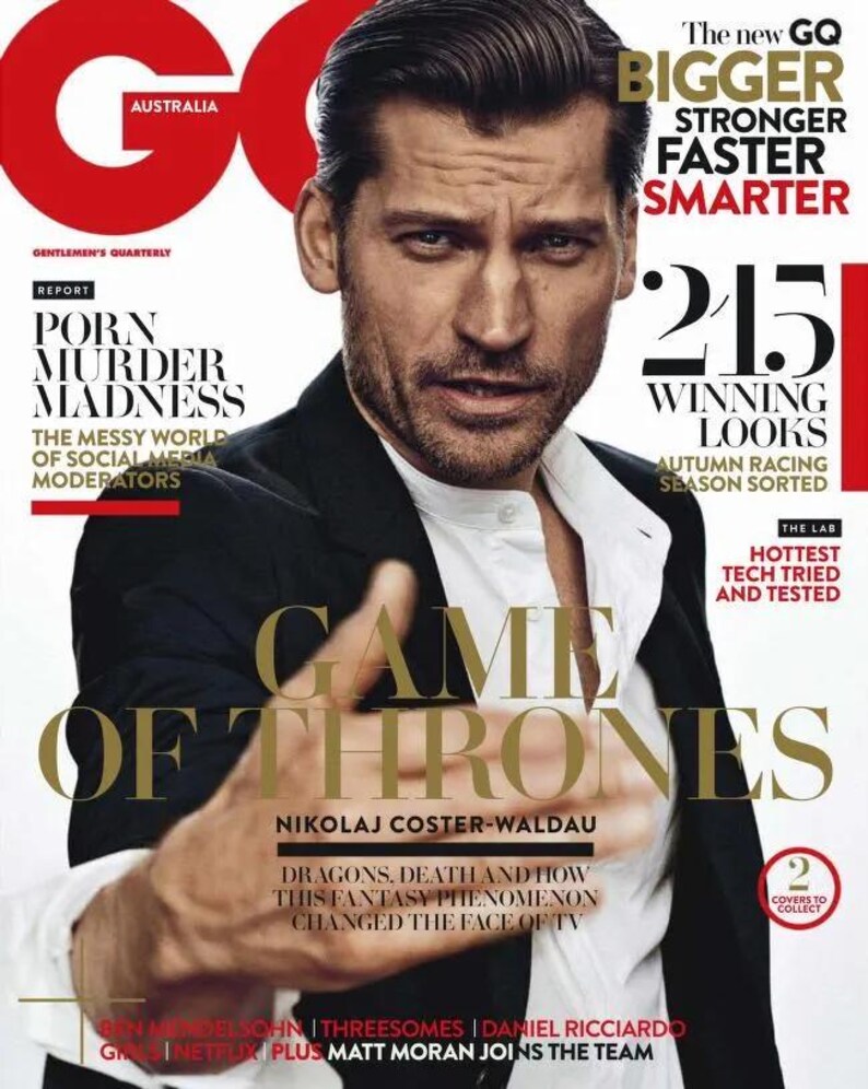 20 Issues! GQ MAGAZINE Men's Fashion Style .PDF Format - Etsy