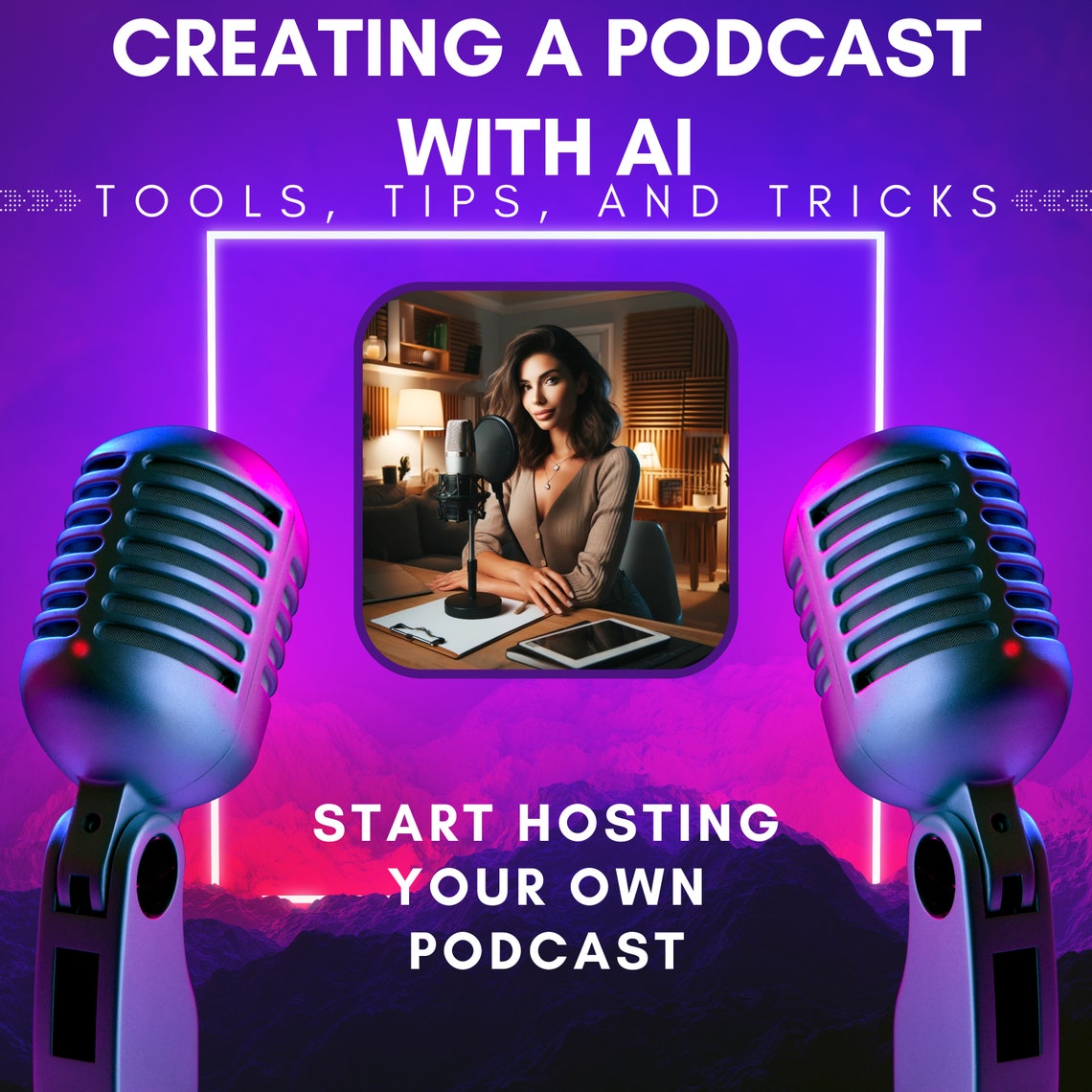 Creating A Podcast With AI - Etsy
