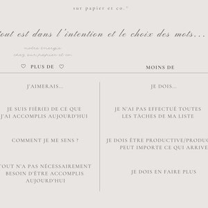Daily to Do List French Daily Checklist Printable Routine Checklist ...