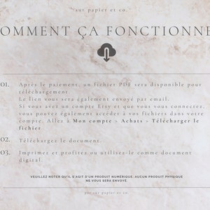 Daily to Do List French Daily Checklist Printable Routine Checklist ...
