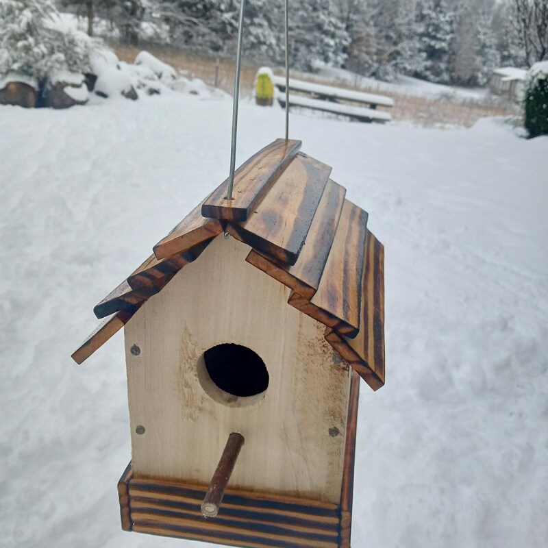 Rustic Birdhouse - Etsy