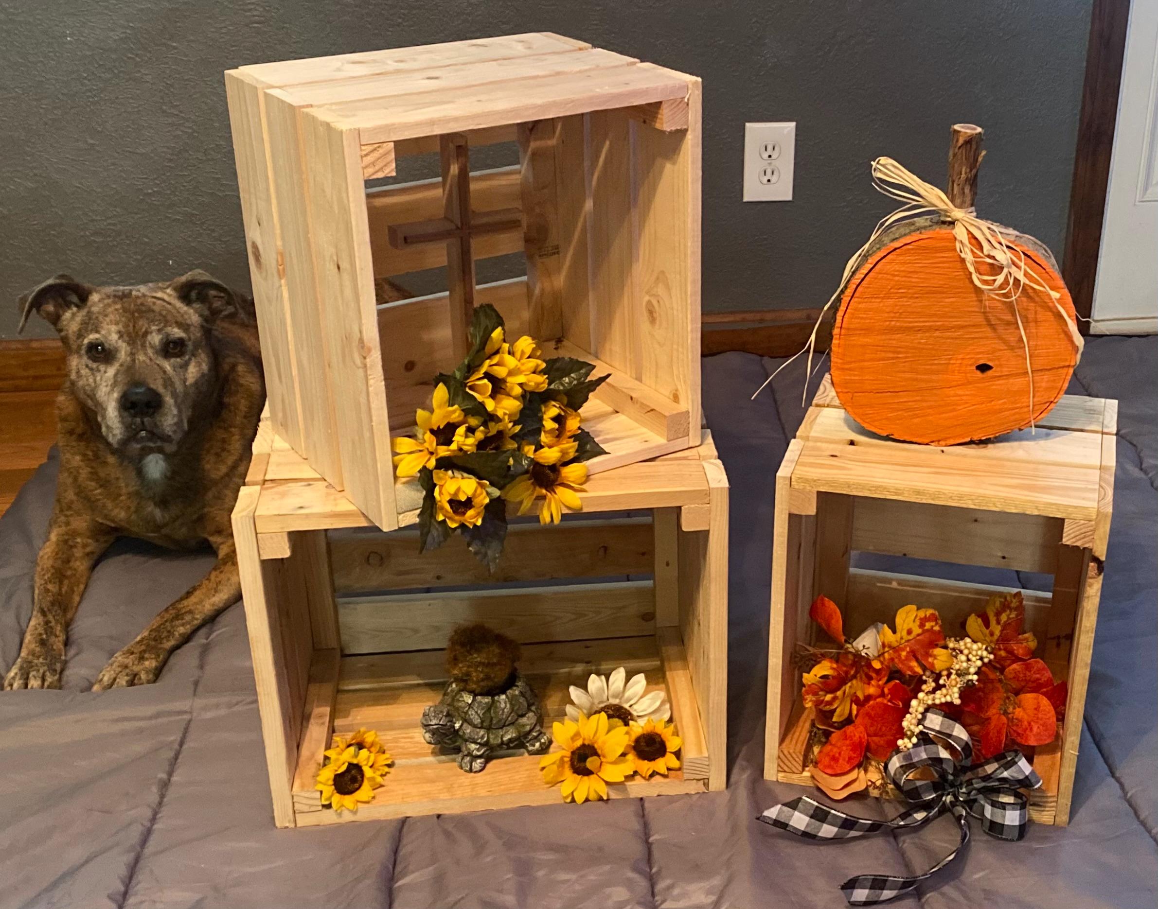 Decorative Crates, Wooden Crates, Heavy Duty Raw Wooden Crates - Etsy