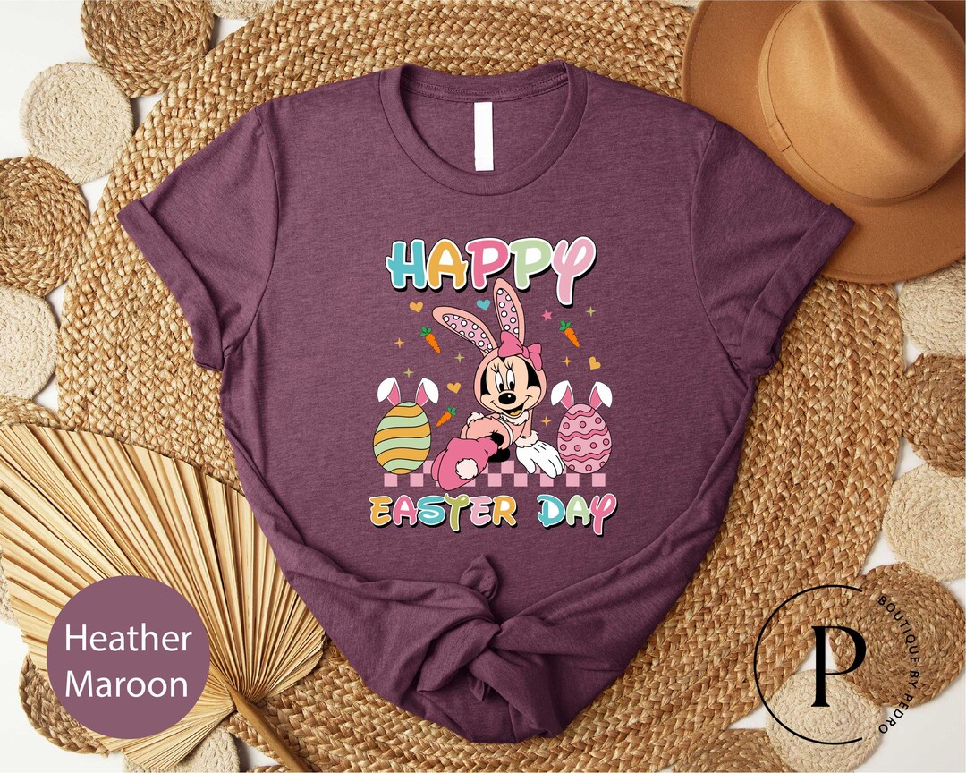 Minnie Mouse Easter Shirt, Disney Easter Day T-shirt, Minnie Easter ...