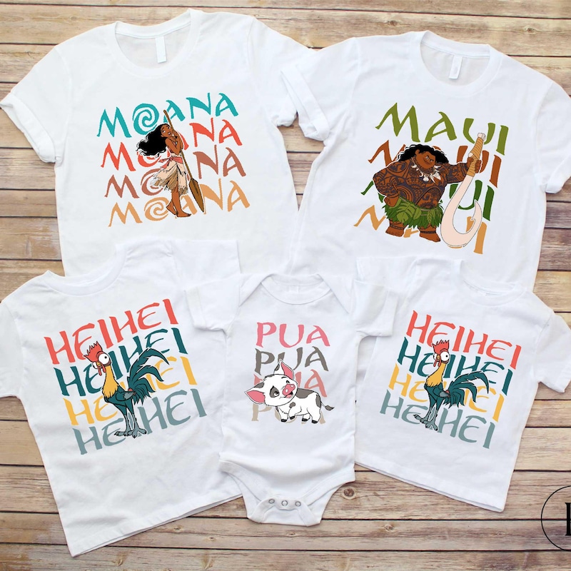 Moana T Shirt - Etsy