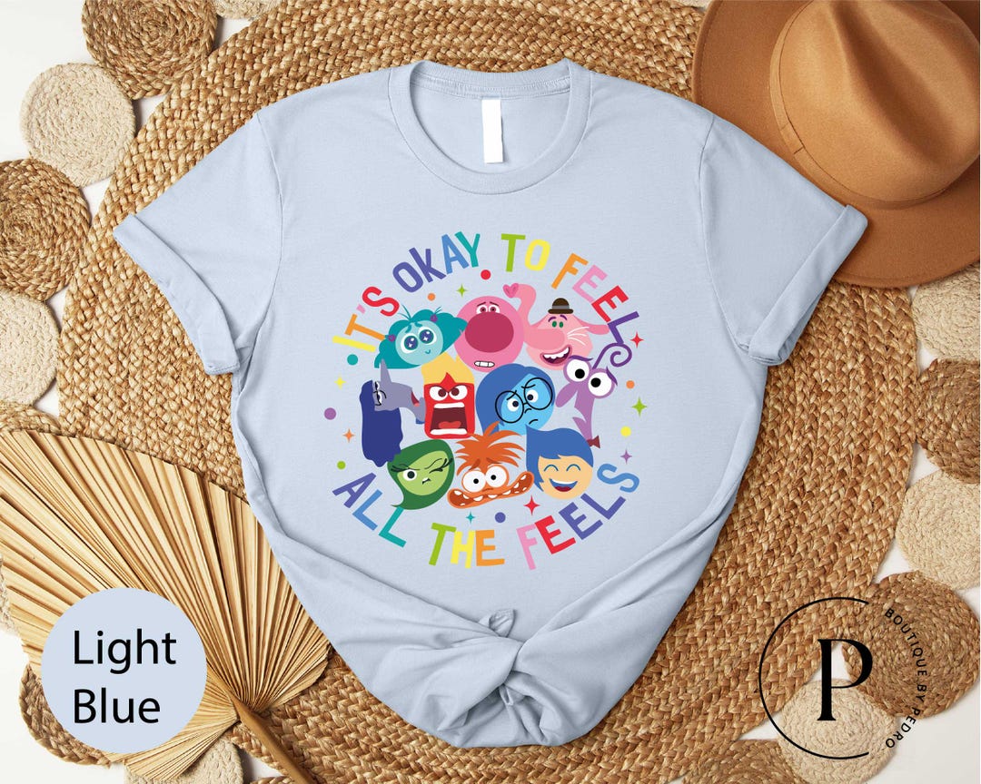 It's Okay to Feel All the Feels T-shirt, Disney Feelings Shirt, WDW ...