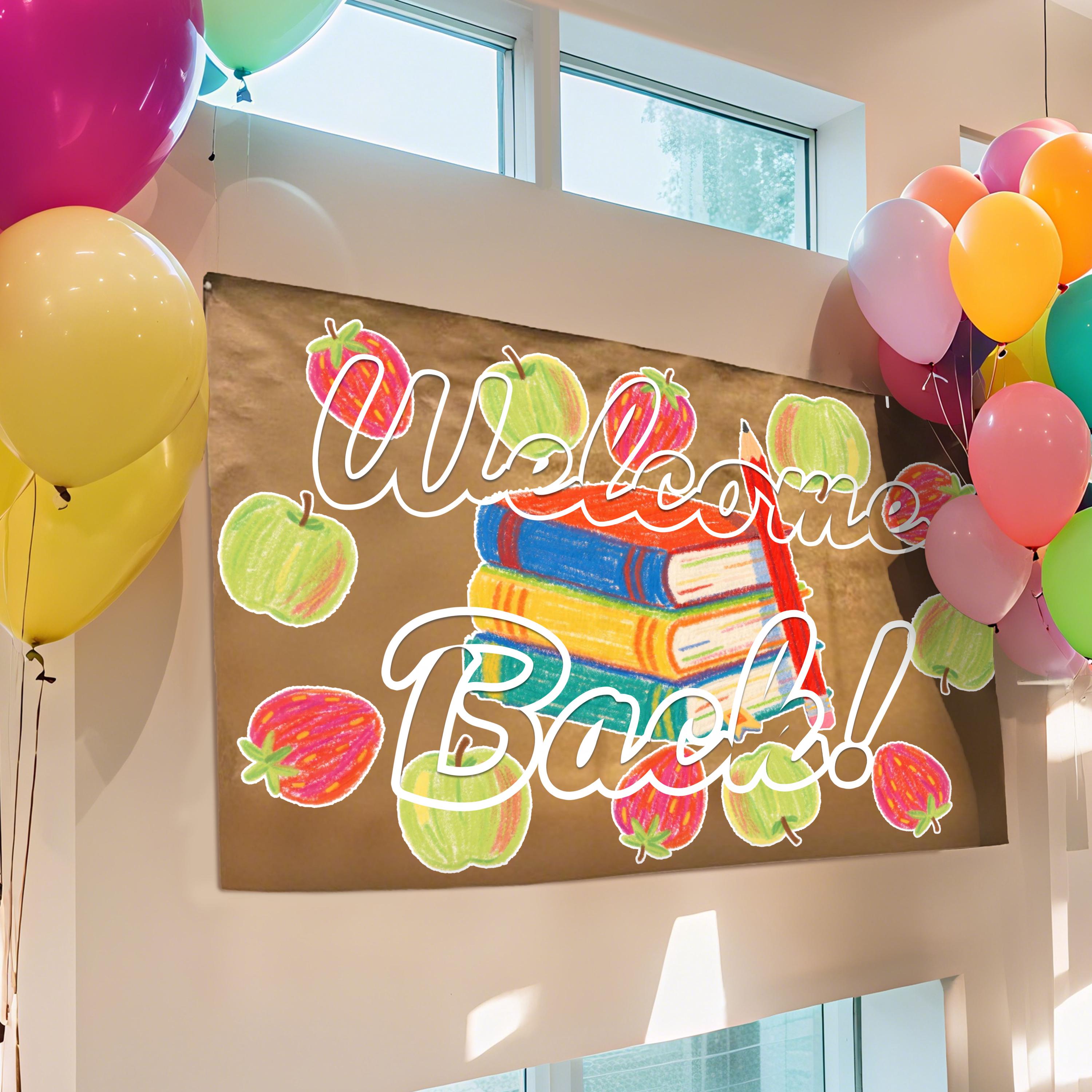 Custom Printed Banner, Personalized Event Banner, Back to School Banner ...