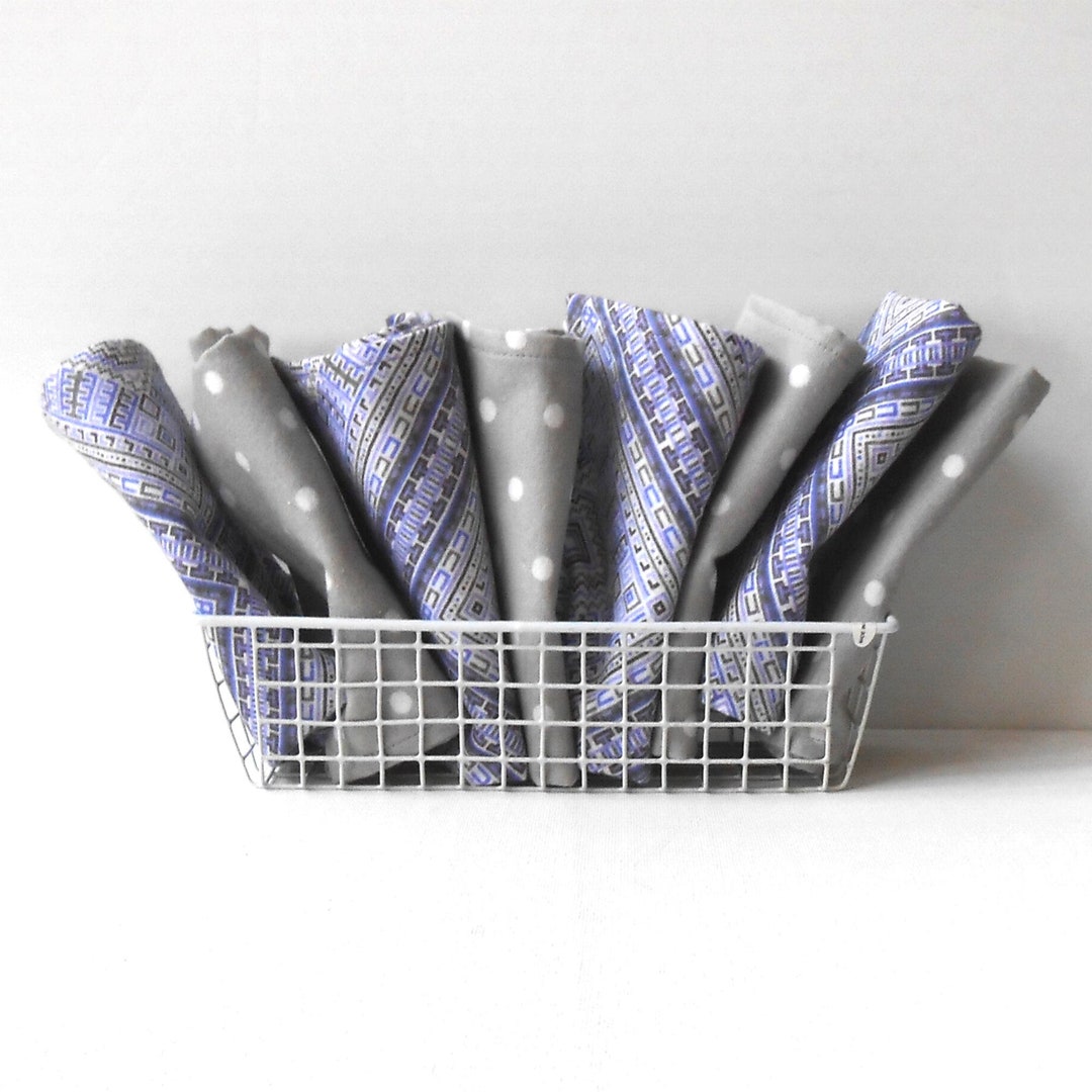 12 Reusable Cotton Flannel Towels, 10 1/4" X 11 1/2", Kitchen Paper ...
