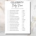 Celebrity Baby Name Game, Baby Shower Game, Celebrity Baby Games, Baby ...