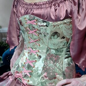 DDNJ Ship Ready Corset Long Demi Underbust B41-45 W35-39 Plus Made ANY ...