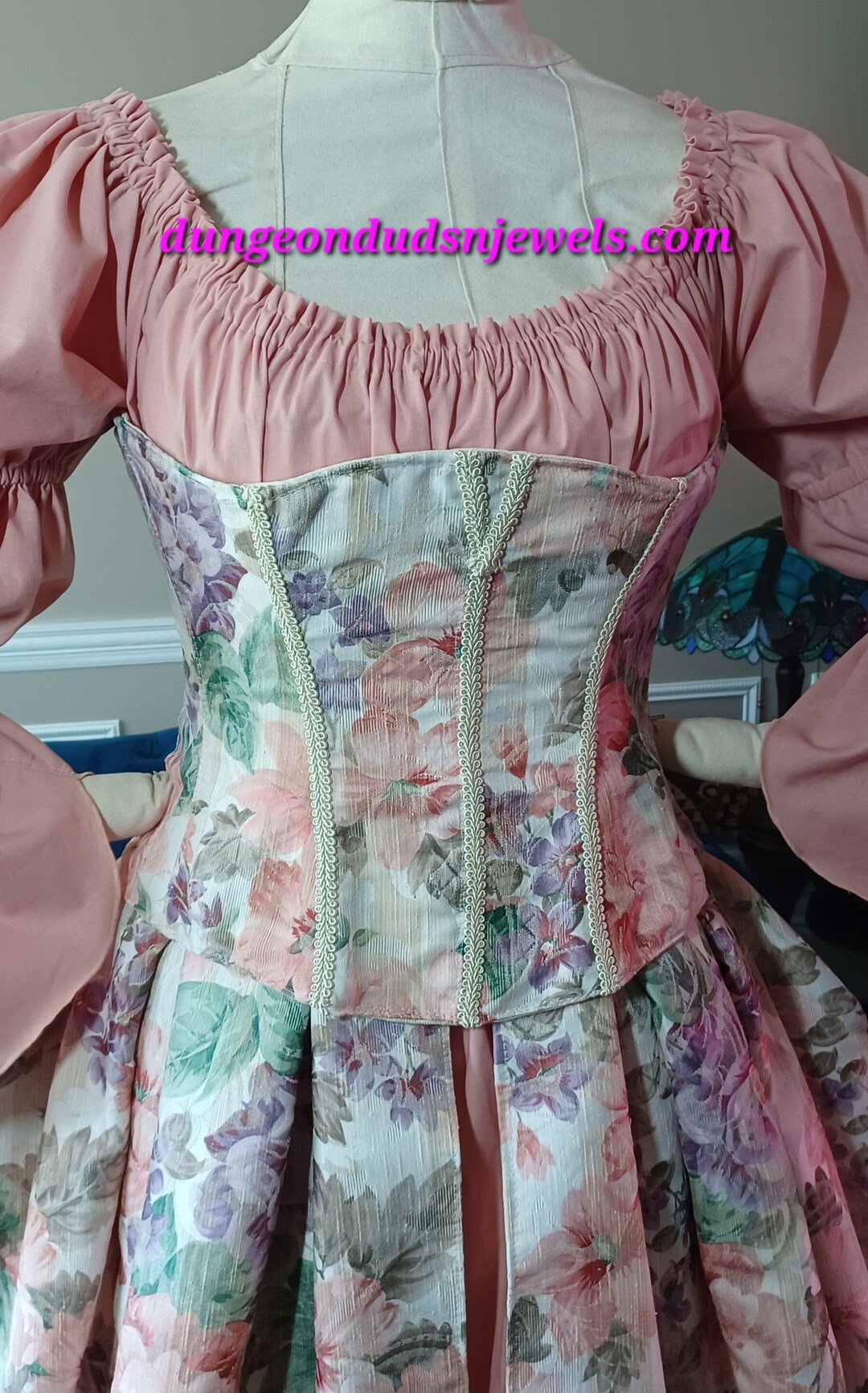 DDNJ Ship Ready Corset Long Demi Underbust B41-45 W35-39 Plus Made ANY ...