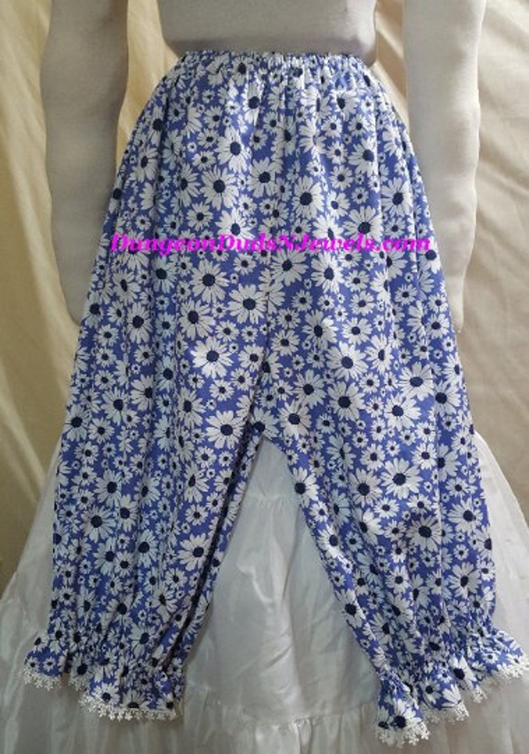 DDNJ Daisy Bloomer Pocket Plus Custom Made Any Size Renaissance Civil ...