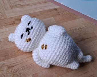 Tubbs Cat From Neko Atsume Amigurumi Crochet Pattern - Etsy