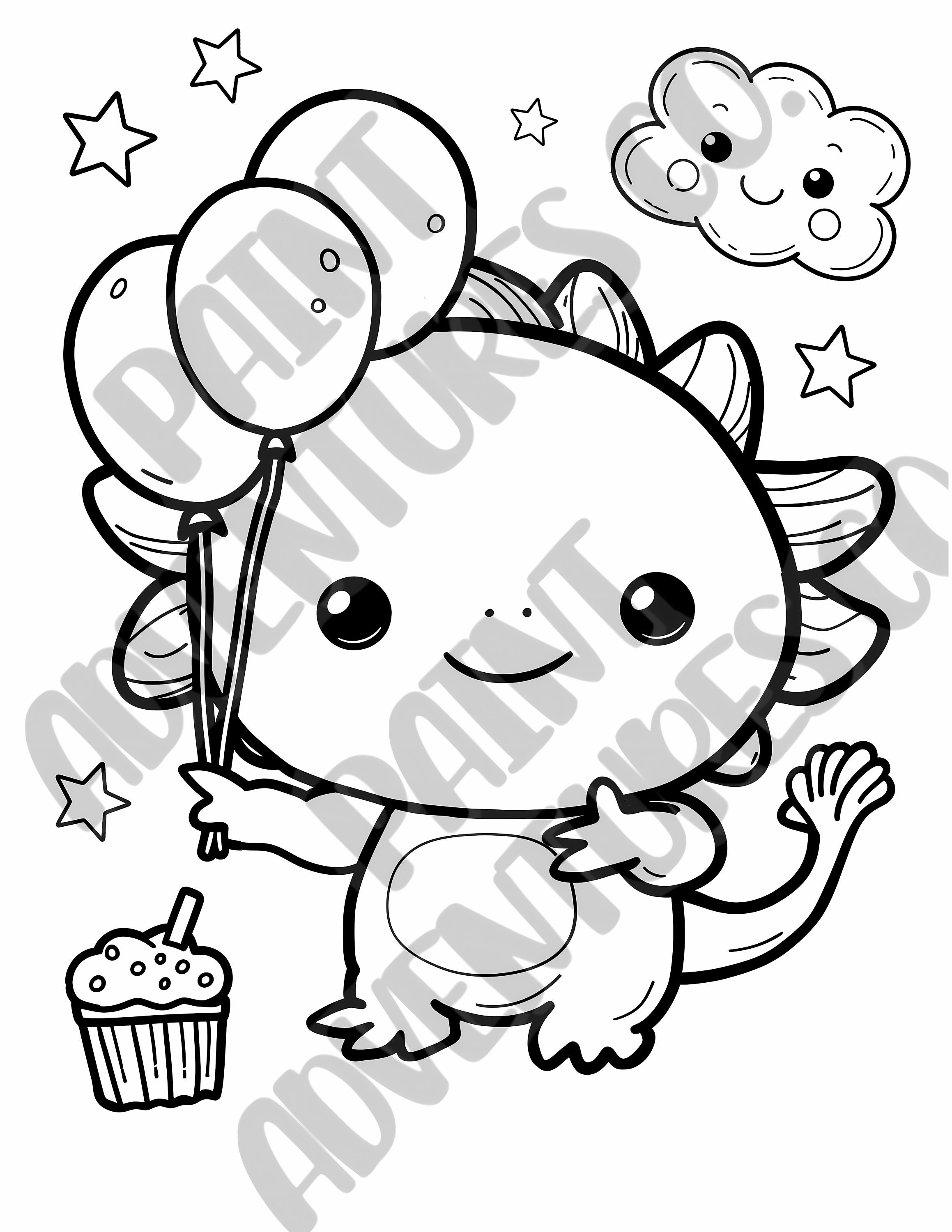 Adorable Axolotl Adventures - Etsy