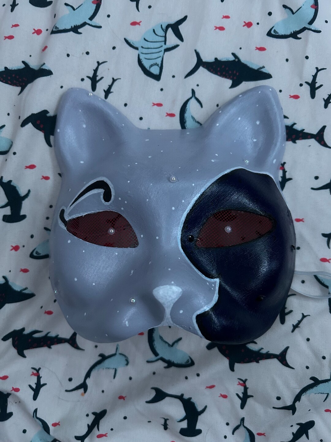 Moon Fnaf Cat Mask Therian Mask - Etsy
