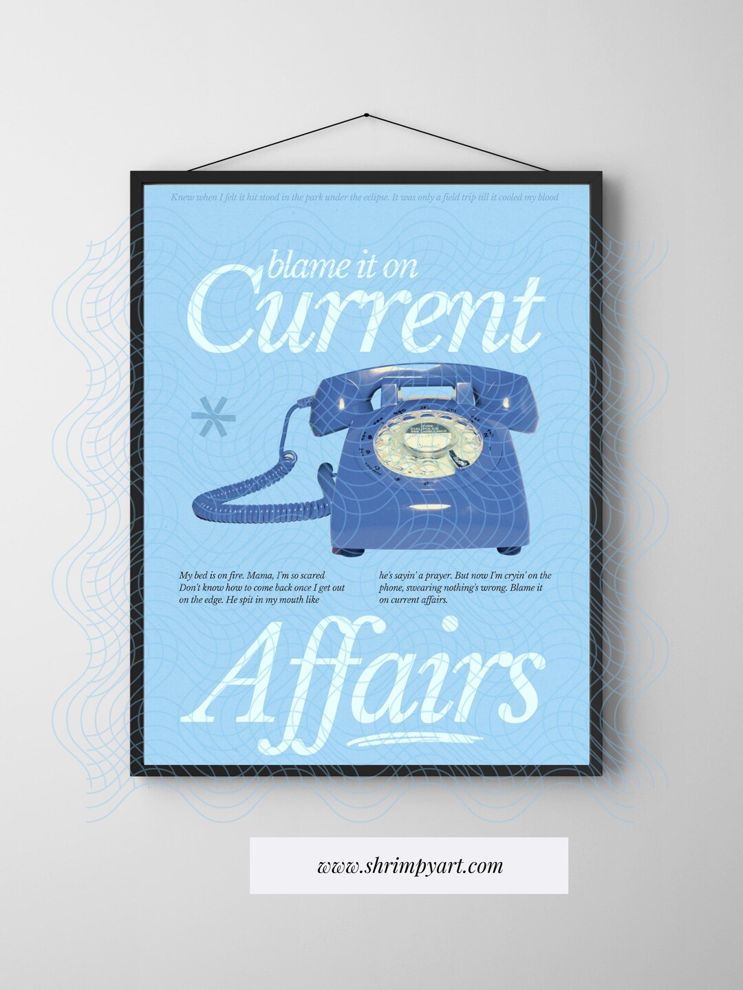 Lorde - Current Affairs | Virgin Album | Move Style Custom Poster ...