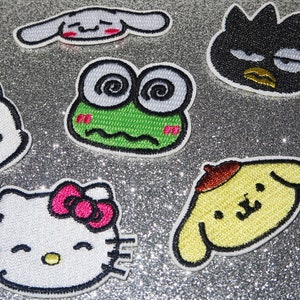 Sanrio Patches L Sanrio Iron on Patch L Hello Kitty Patches L Hello Kitty L Sanrio L Hello Kitty ...