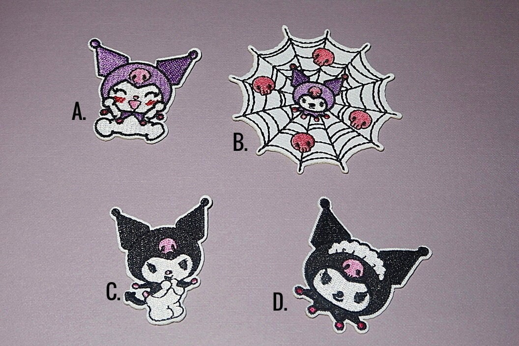 Kuromi Patch L Kuromi Iron on Patch L Kuromi Sanrio L Kuromi L Sanrio Patches L Sanrio Iron on ...
