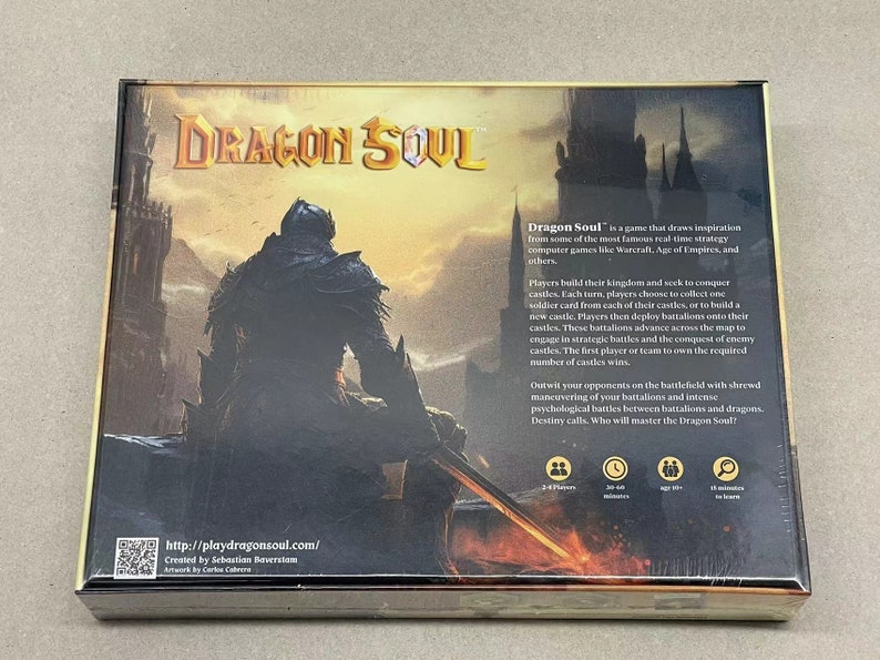Dragon Soul Boardgame, A War of Dragons and Men, Strategy and War ...