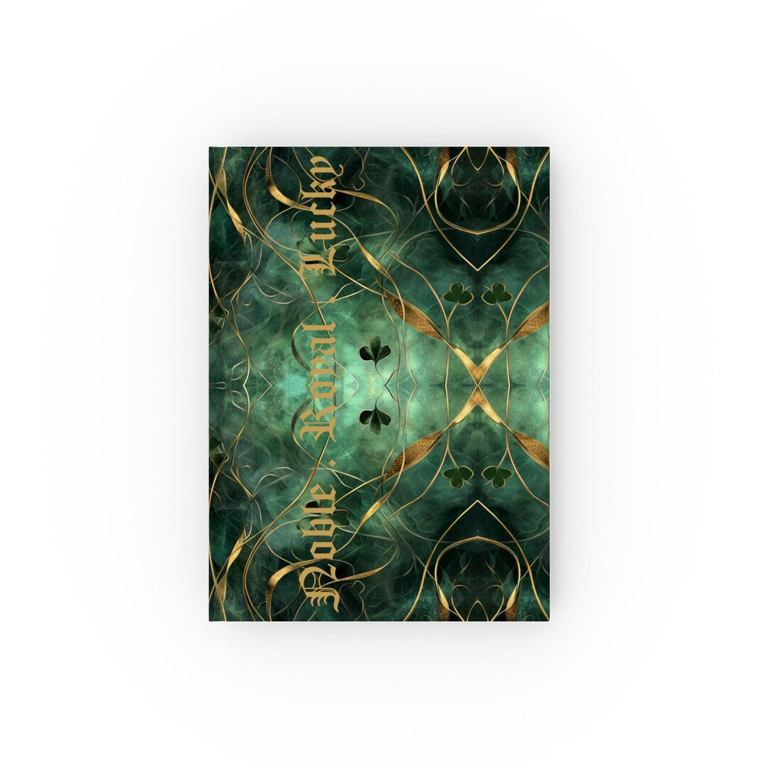 Inspire Your Luck With This Elegant Hardback Journal for St. Patrick's ...