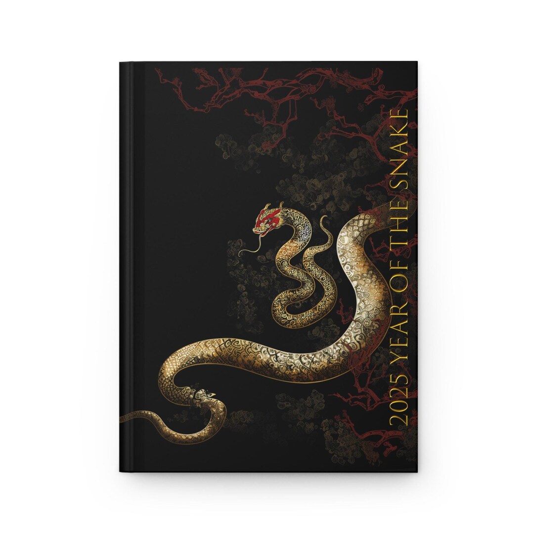 2025 Lunar Year of the Snake Journal: Intricate Design, Matte Finish ...