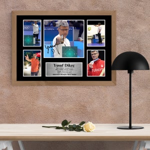 Custom Sportsperson Signed Poster, Digital Download Autograph Print ...