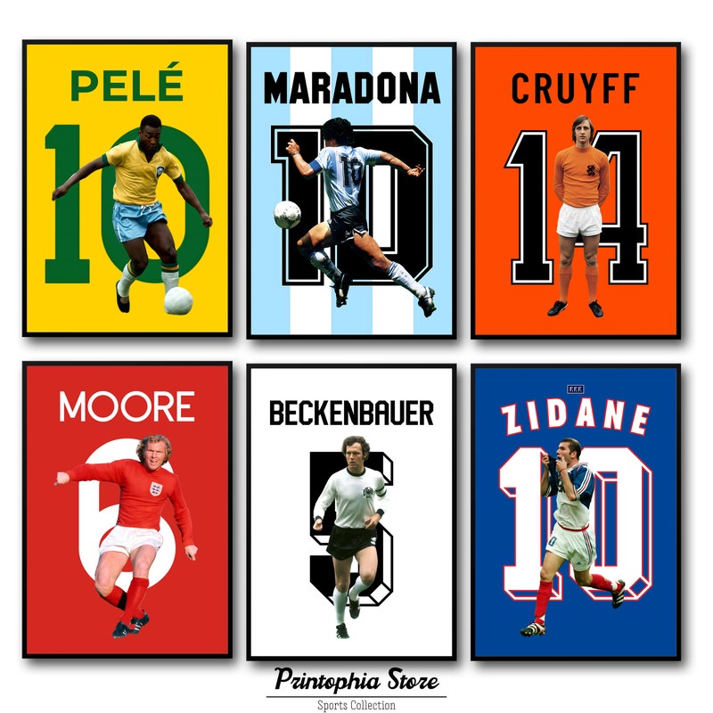History of Soccer Poster - Etsy
