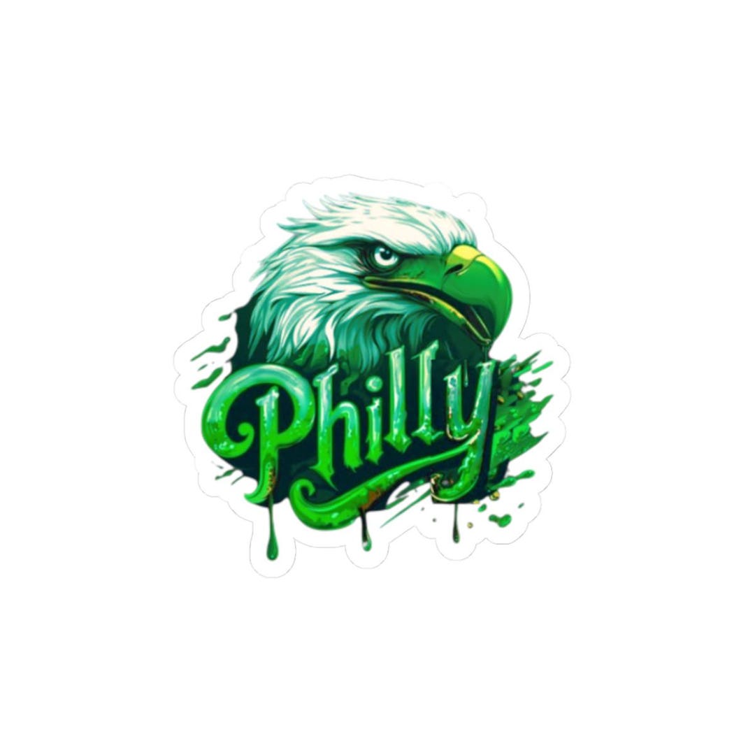 Dope Philadelphia Eagles Drip Kiss-cut Stickers, Creative Decorations ...