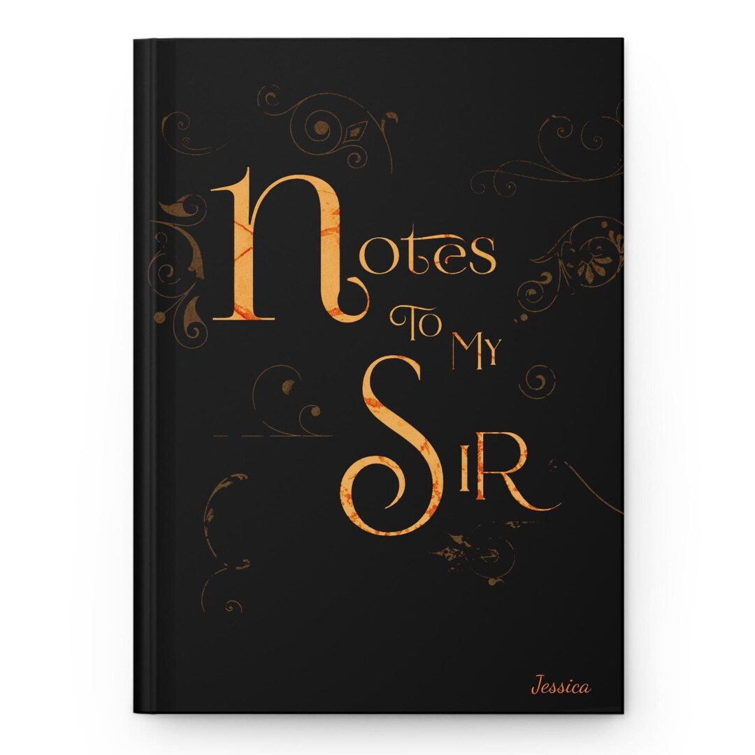 Personalized 'notes to My Sir' Submissive Journal | Ds Relationship ...