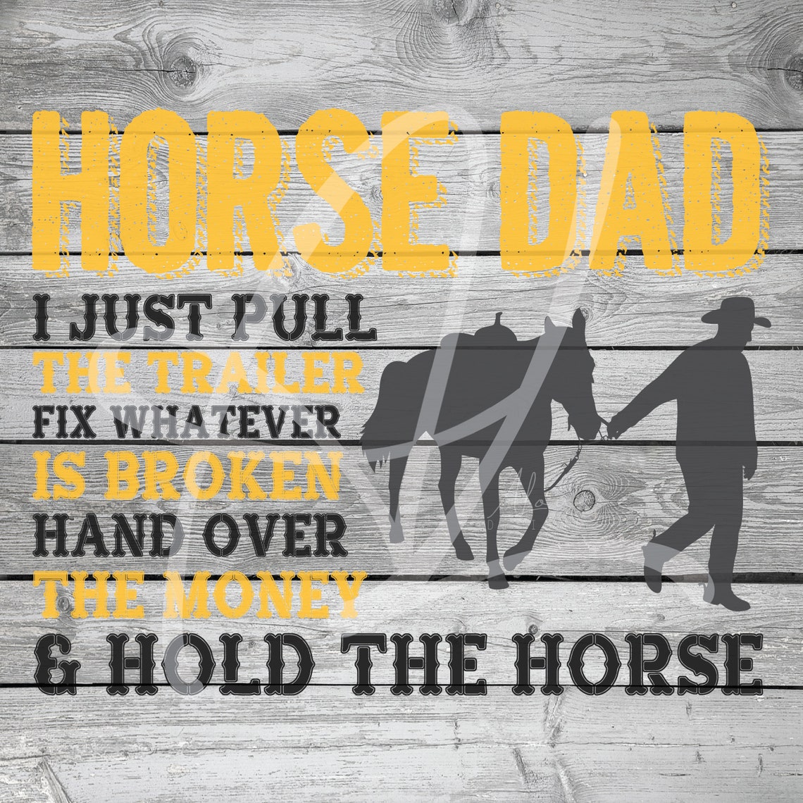 Horse Dad, Rodeo Dad, Father, SVG, PNG, JPG, Pdf, Dtf, Sublimation ...