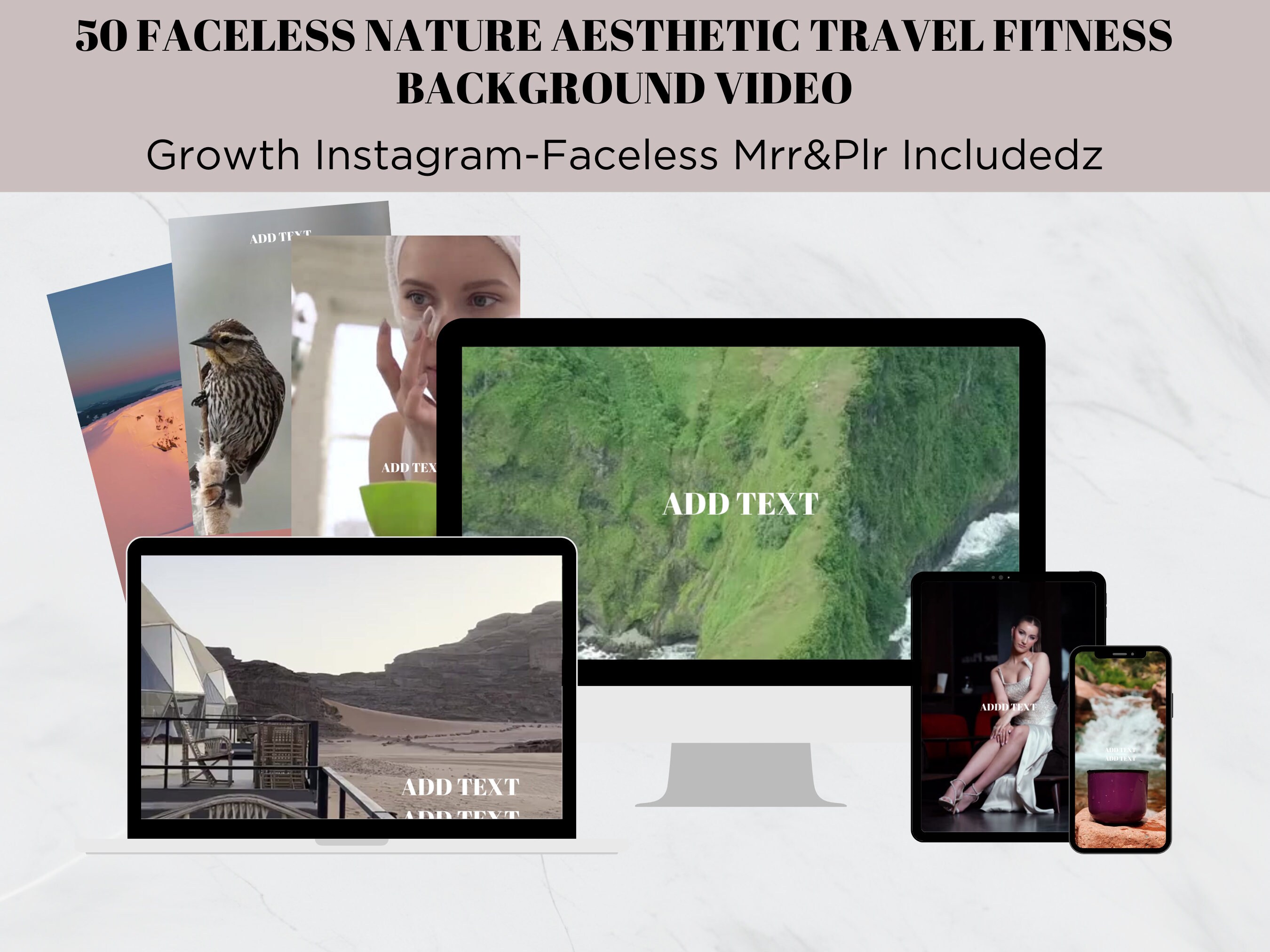 50 Faceless Nature Background Video, Tranquil Nature Clips for ...