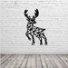 Geometric Stag Wall Art Modern Animal Decor - Etsy