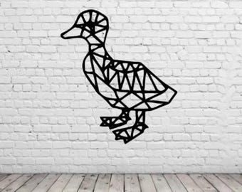 Geometric Stag Wall Art Modern Animal Decor - Etsy