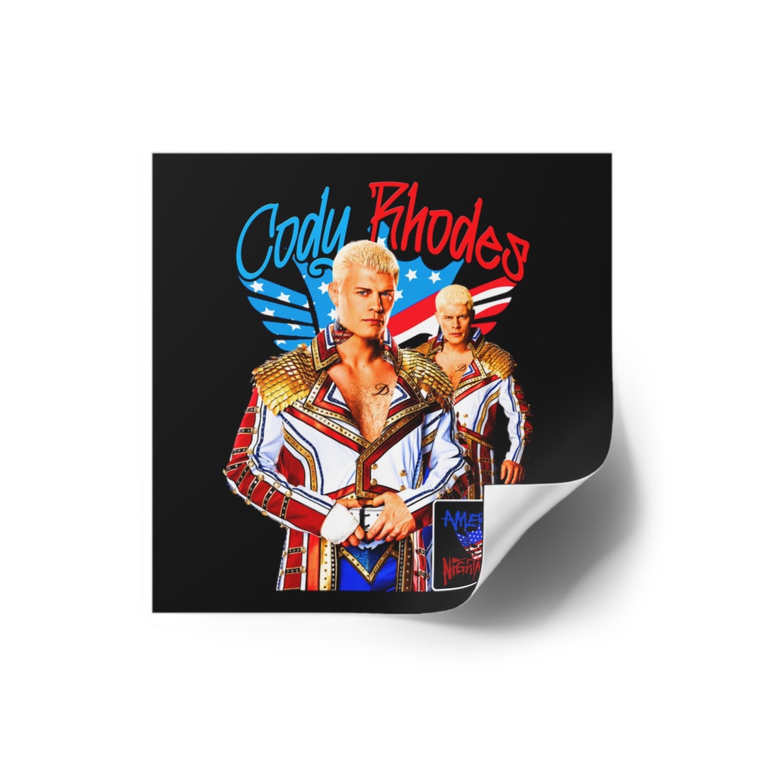 Cody Rhodes Sticker Various Sizes Indoor / Outdoor Pro Wrestling - Etsy