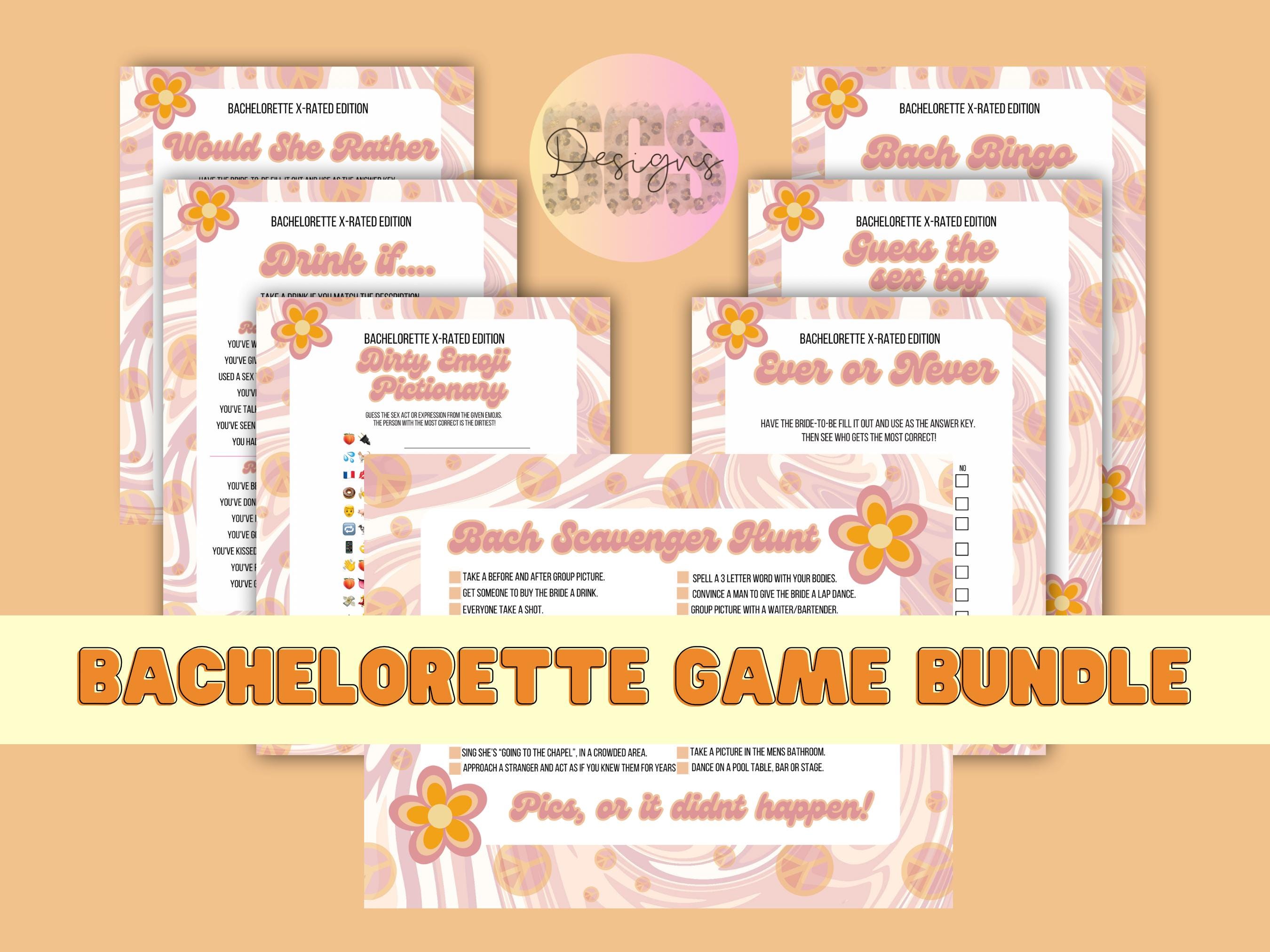 70s Bachelorette Party Games, Printable Hippie Bachelorette Bundle,70s ...