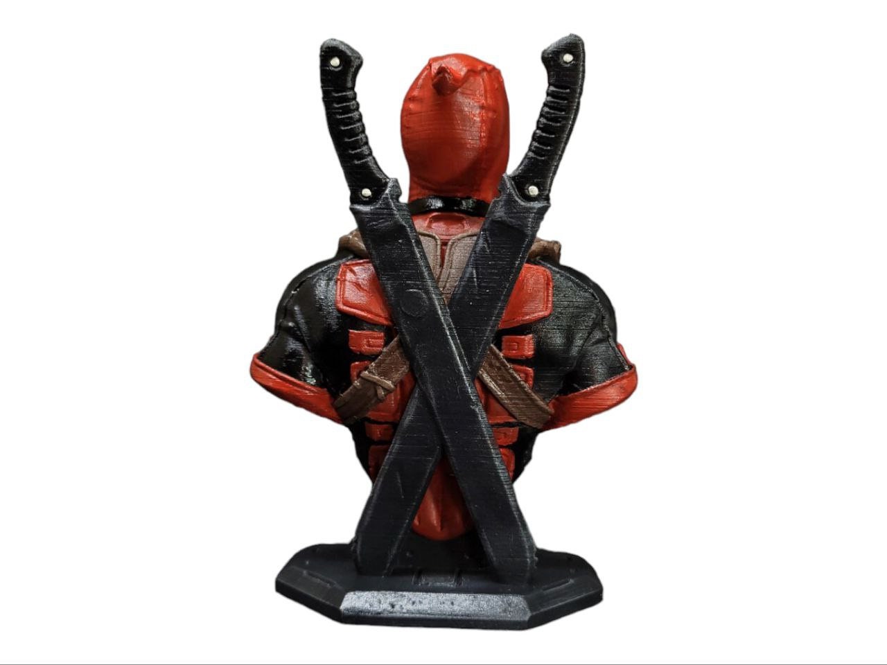 Deadpool Bust Deadpool Statue Action Figure Desktop Decoration - Etsy