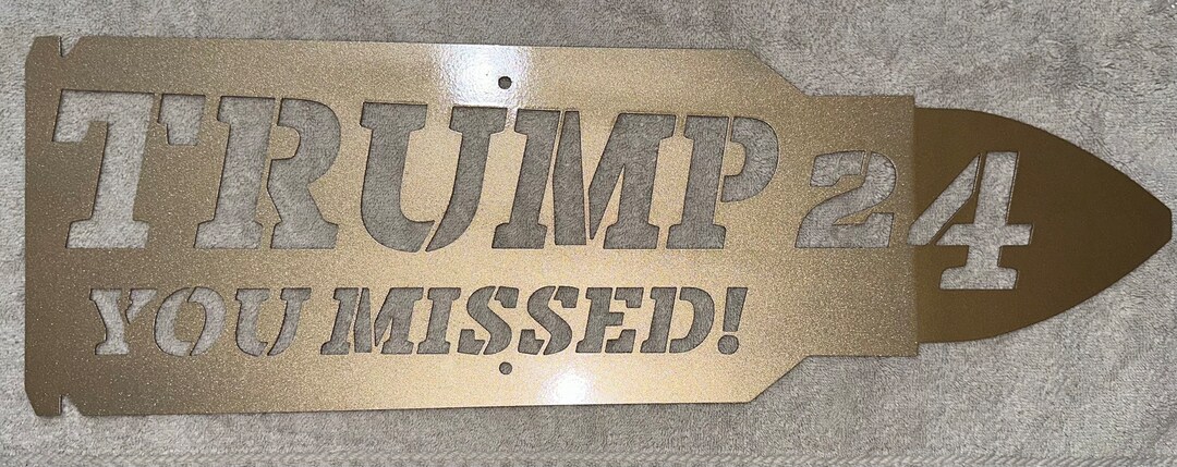 Trump 2024 you Missed Yard Sign - Etsy