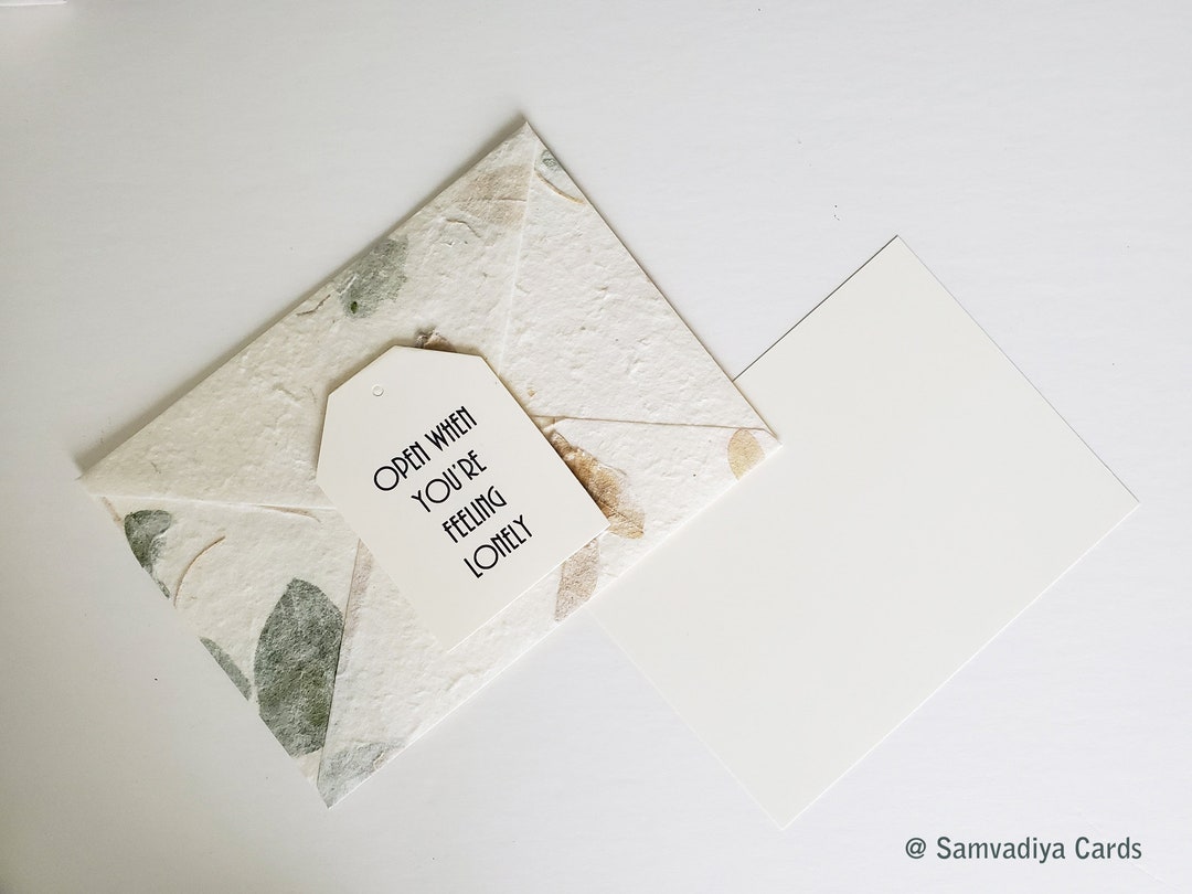 Storyteller 23- Handcrafted A7 Size 'open When' Letter Set With Pre ...