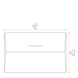 Premium Envelope A9 Size, Handmade Envelopes for Wedding Invitations or ...