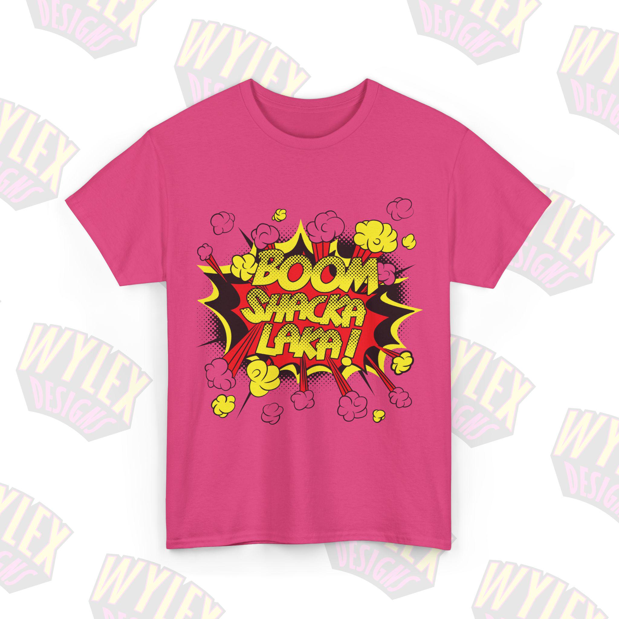 Comic BOOM SHACKA LAKA Graphic Tee | Everyday Streetwear Shirt | Made ...